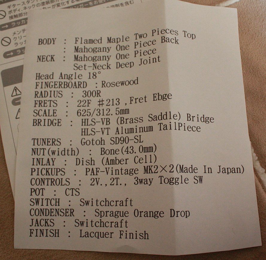 SOLD: Tokai Love Rock custom order 2008 BS | Tokai & Japanese Guitar Forum